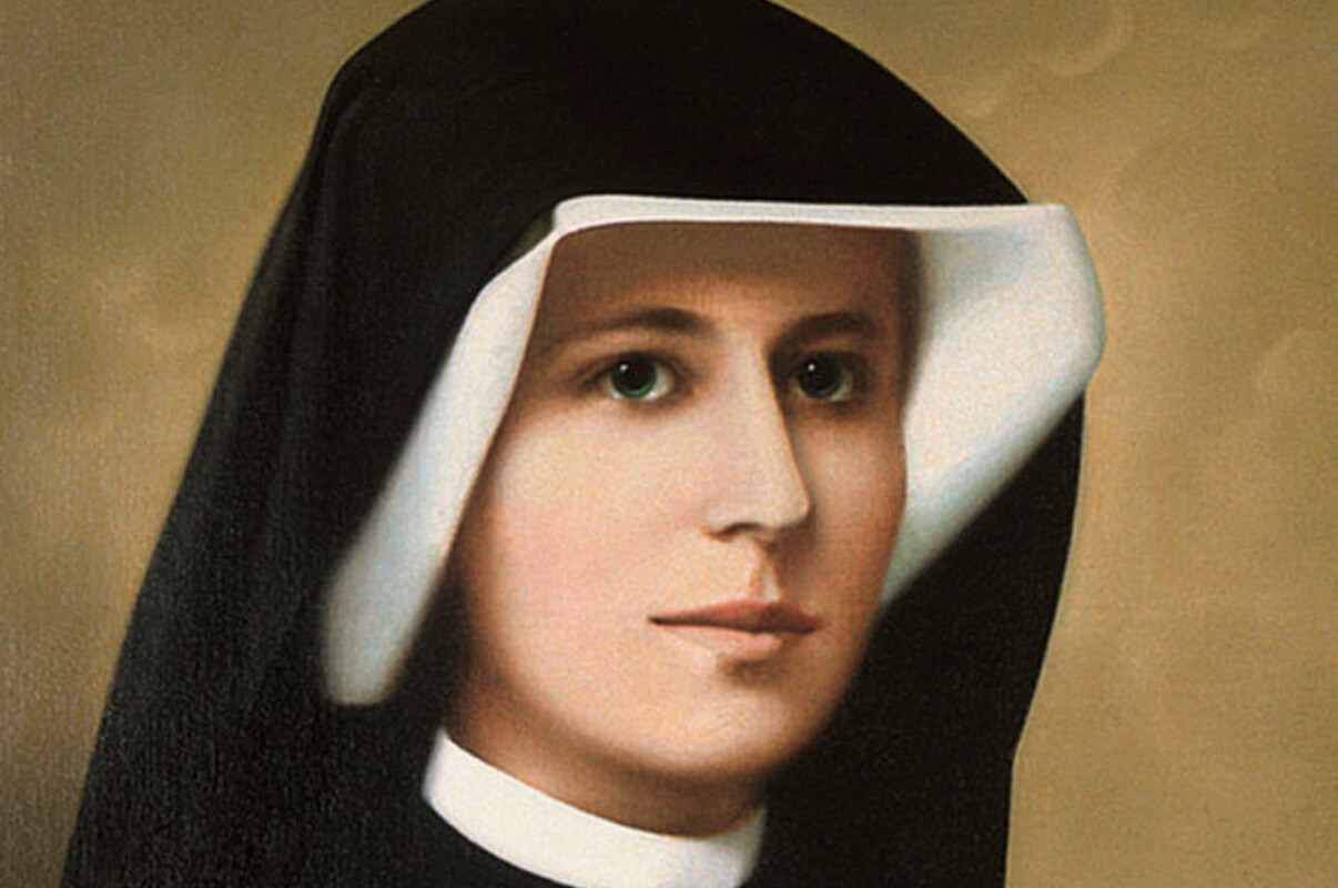 Santa Faustina y la Sagrada Eucaristía - CABALLEROS DE LA VIRGEN